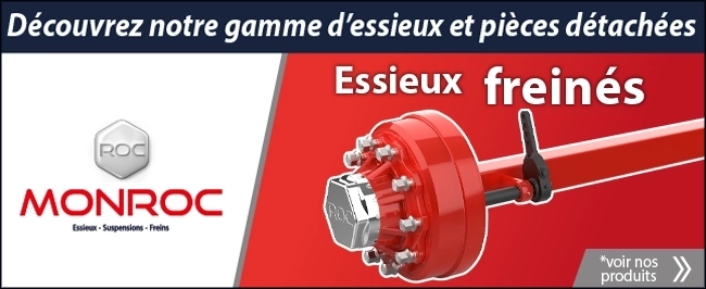 Essieux de remorque agricole pas cher | AllPneus